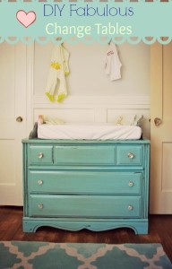 Fabulous Change Table Ideas | Baby Room Ideas